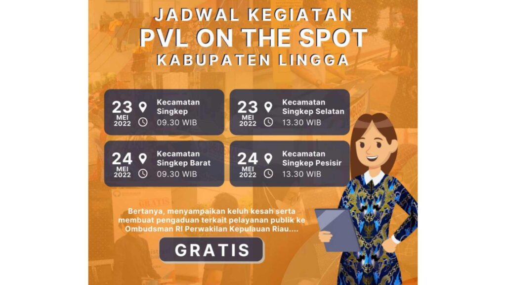 Siap Tampung Keluhan Layanan Publik, Ombudsman Kepri Akan Gelar PVL on ...