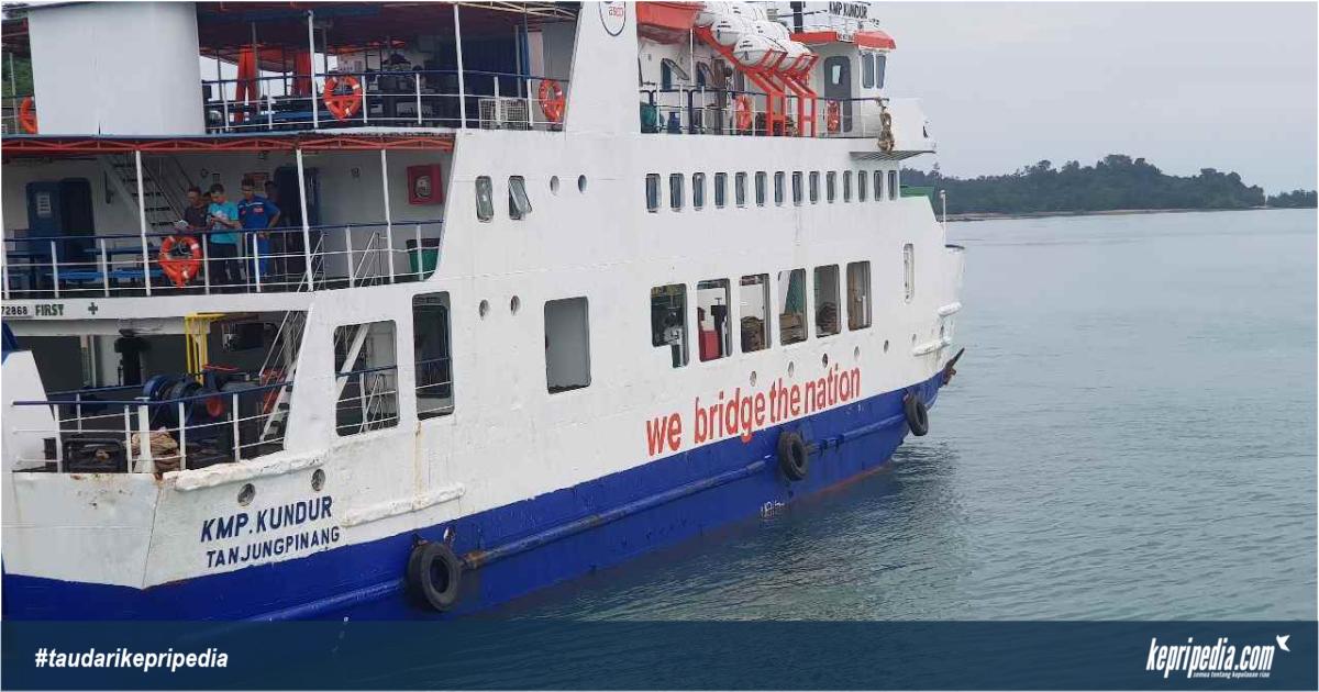 Jadwal Kapal Roro KMP Kundur Rute Dabo-Tanjungpinang-Karimun Tahun 2023