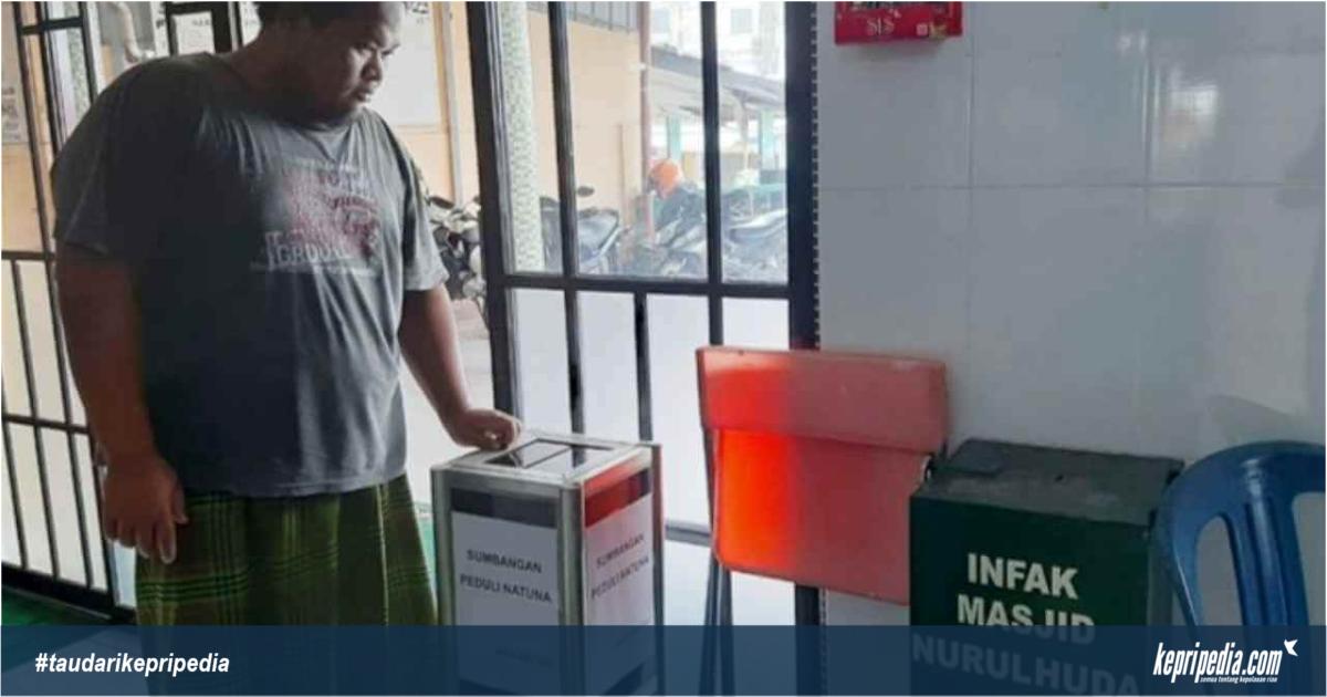 Maling Sumbangan Longsor Serasan Kembalikan Uang ke Masjid