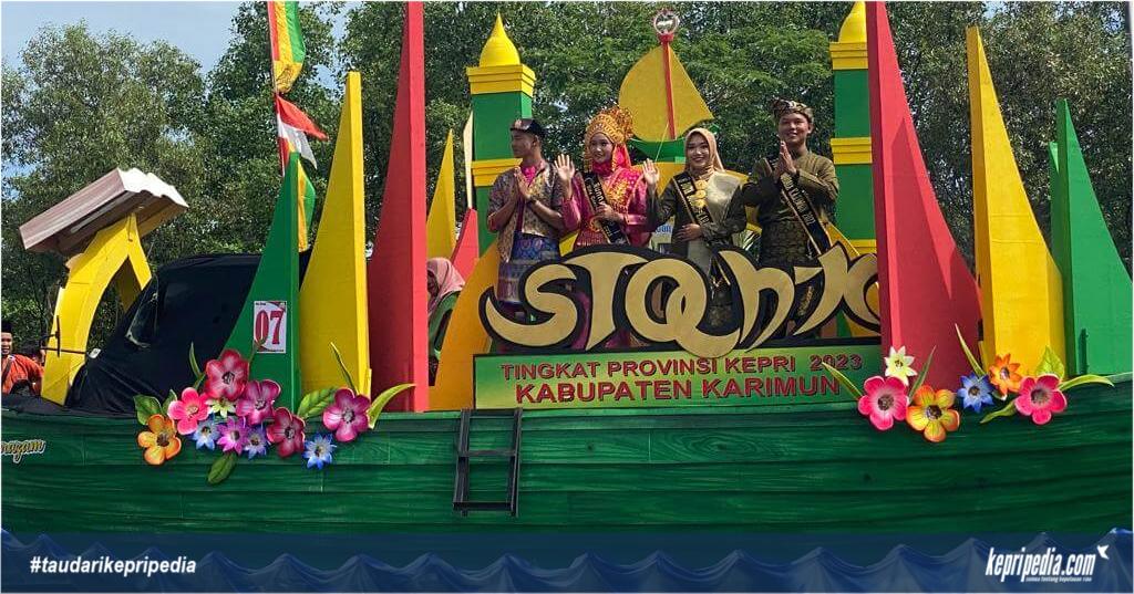 Pawai Ta'aruf Meriahkan STQH Ke-X Provinsi Kepri Tahun 2023 di Karimun