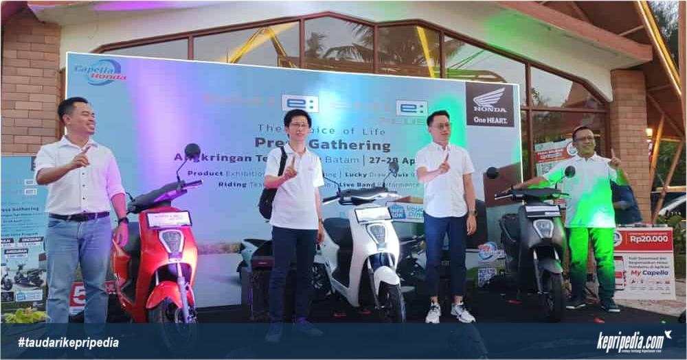 Motor Listrik Honda EM1 e Resmi Hadir di Kota Batam