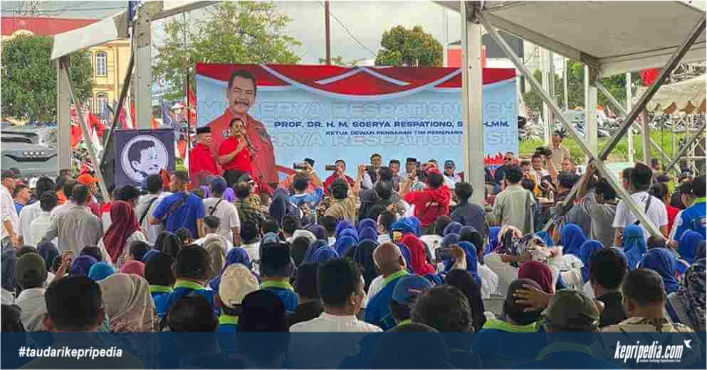 Masyarakat Membludak di Kampanye Rudi - Rafiq di Batam: Simbol Kuatnya ...